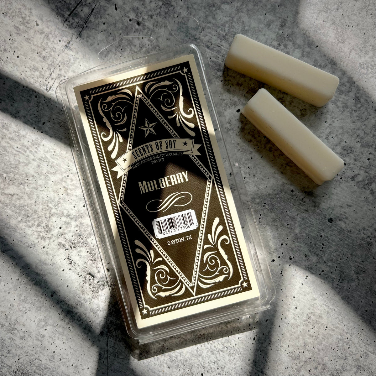 Mulberry Rustic Wax Melt – Scents of Soy Candle Co.